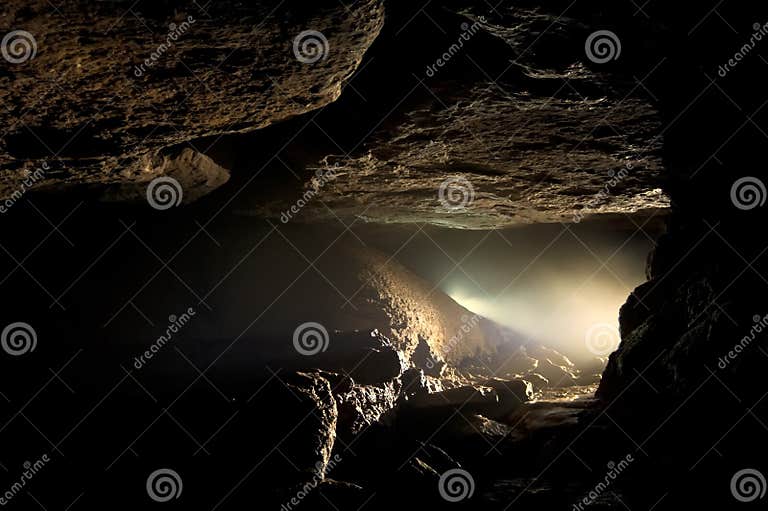 Dark cave stock photo. Image of dark, inside, magic, mystery - 27029462