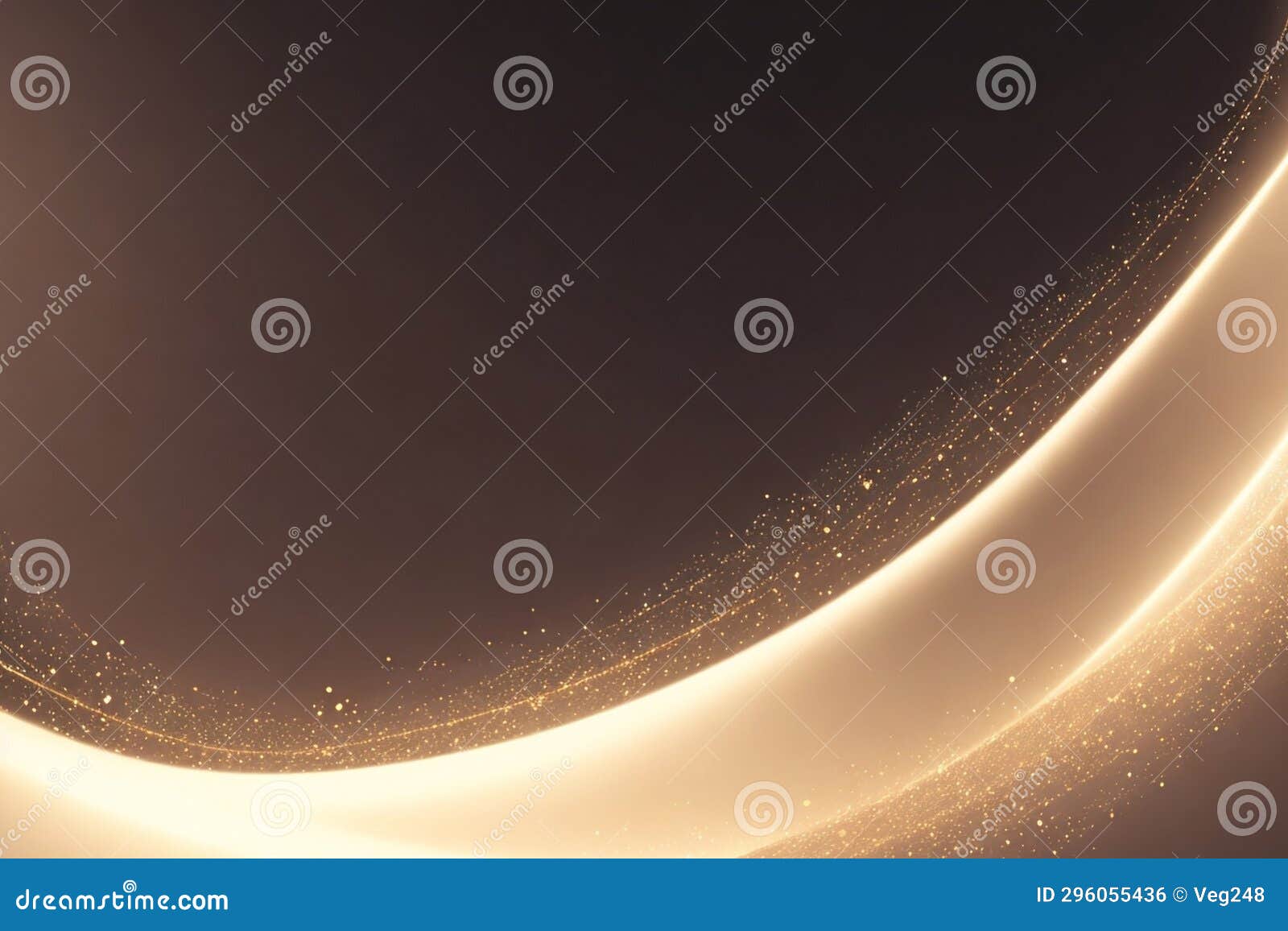 Dark Celebration Background with Waves. AI Stock Illustration ...