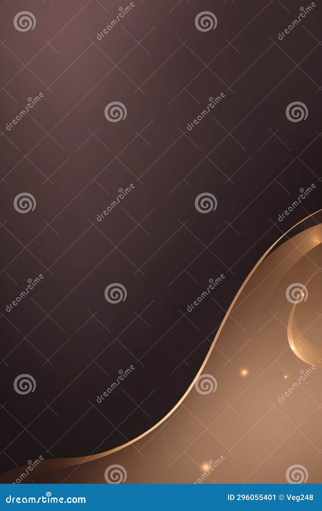 Dark Celebration Background with Waves. AI Stock Illustration ...