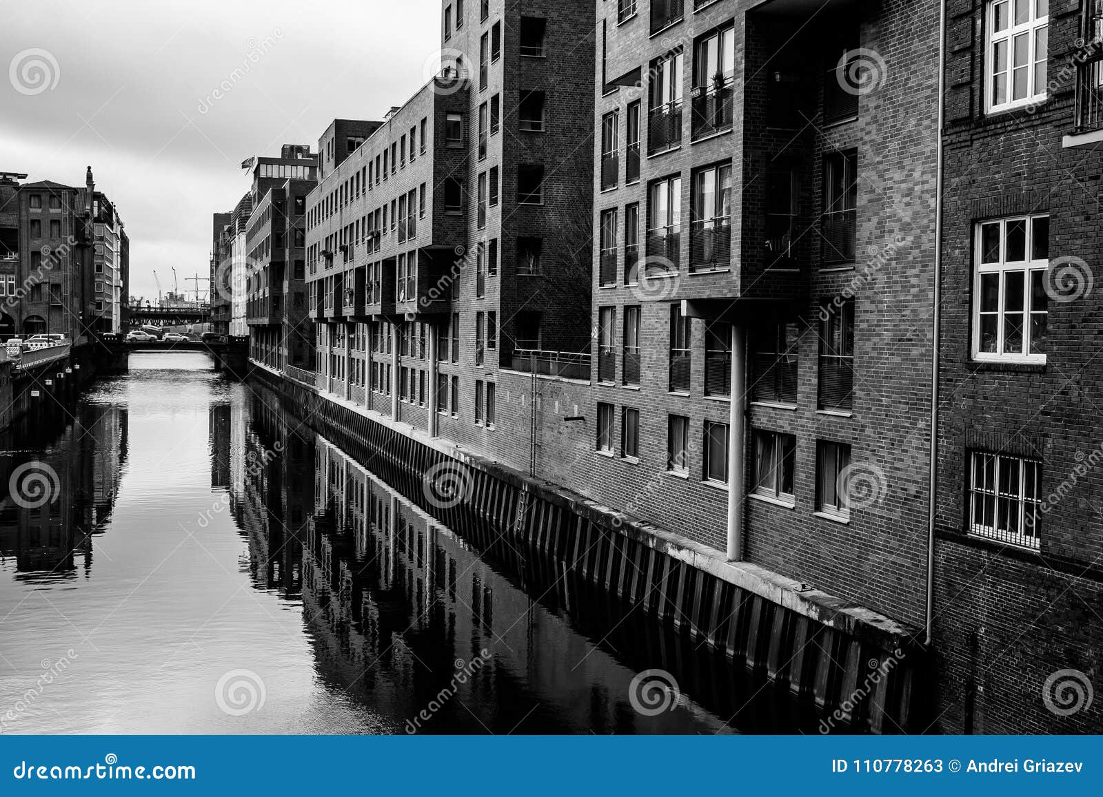 The Dark Channel stock image. Image of channel, reflection - 110778263