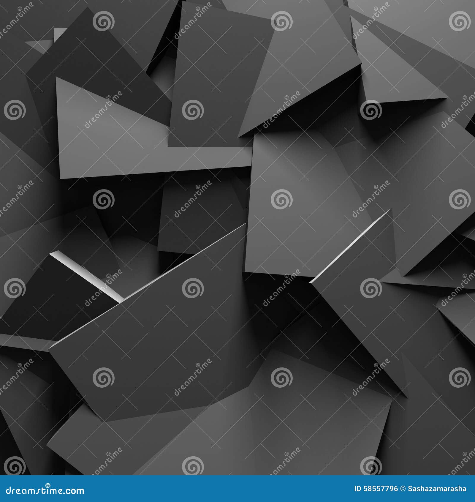 Dark Chaotic Design Texture Wall Background Stock Illustration ...