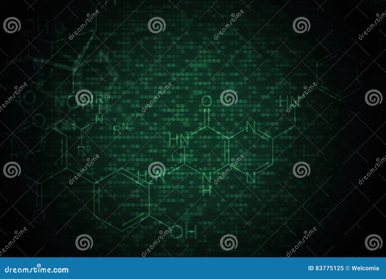 Dark Chemical Background stock illustration. Illustration of conceptual ...