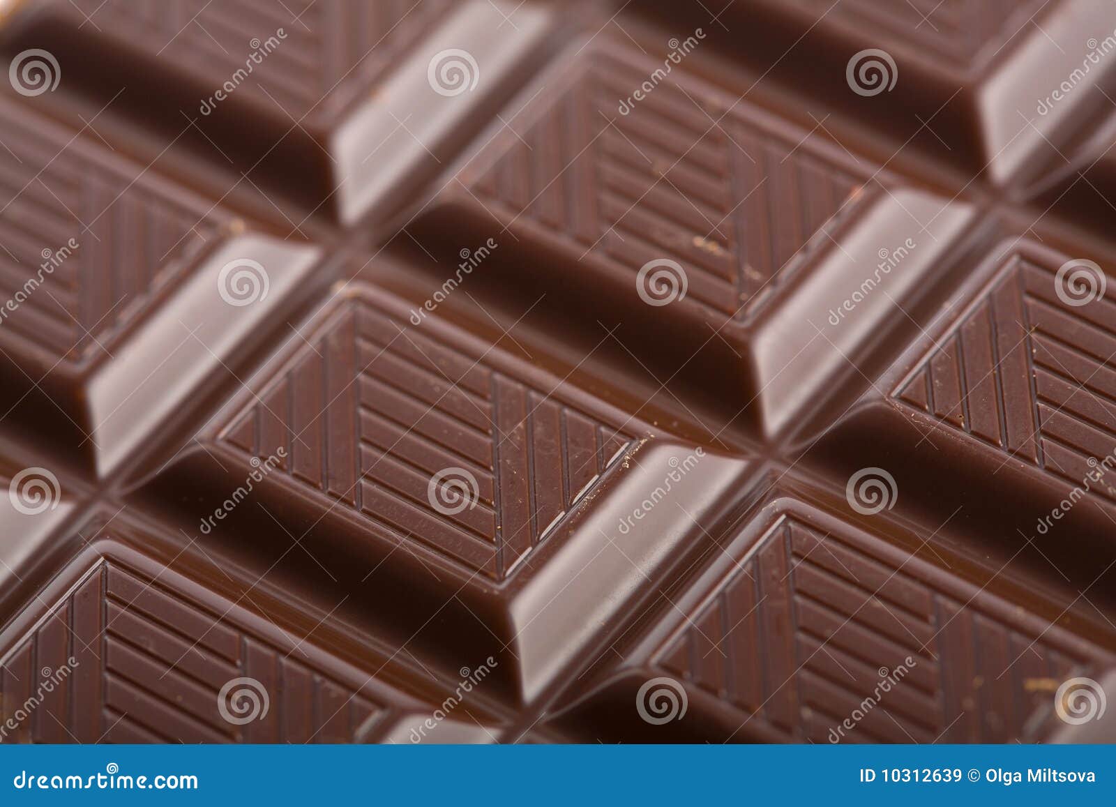 Dark Chocolate Block Background Stock Image - Image of tasty, dessert ...