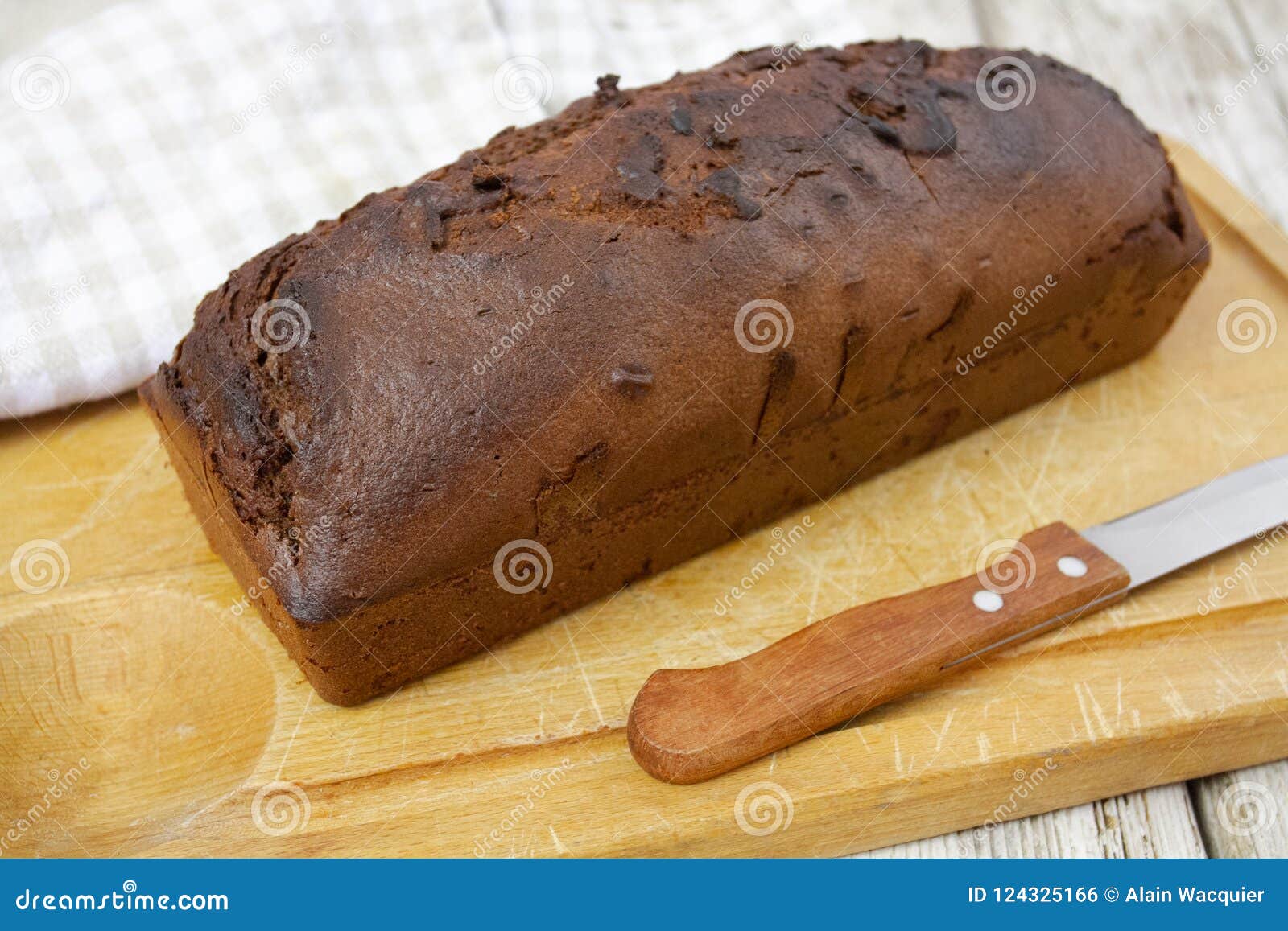 Dark chocolate cake stock photo. Image of piece, white - 124325166