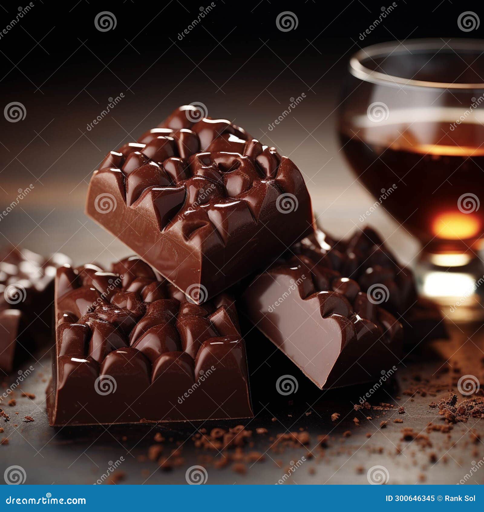 Dark Chocolate, Chocolate Candy, Chocolate Pieces. Applicable for ...