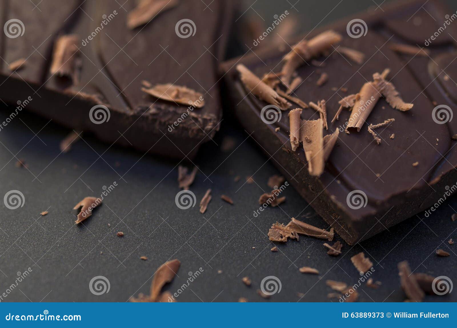 Dark Chocolate Bars With Nuts And Chocolate Candies On White Background ...