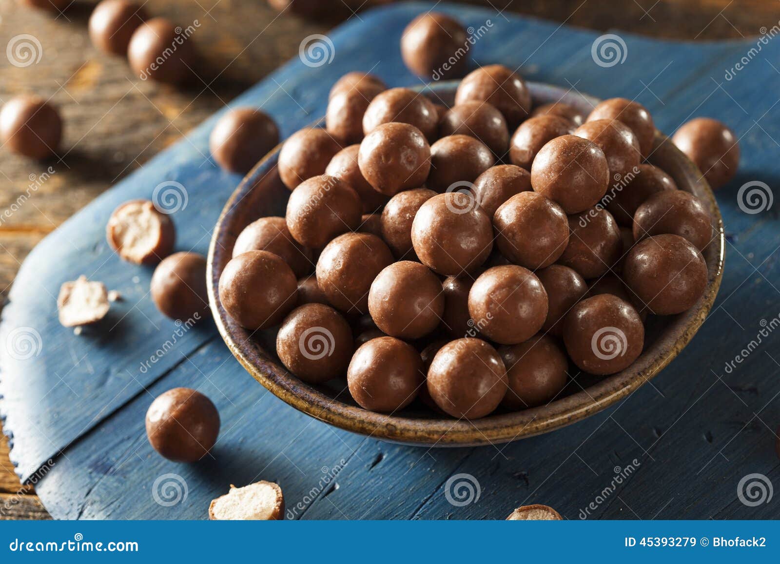 Dark Chocolate Malted Milk Balls Stock Image - Image of treat, malt ...