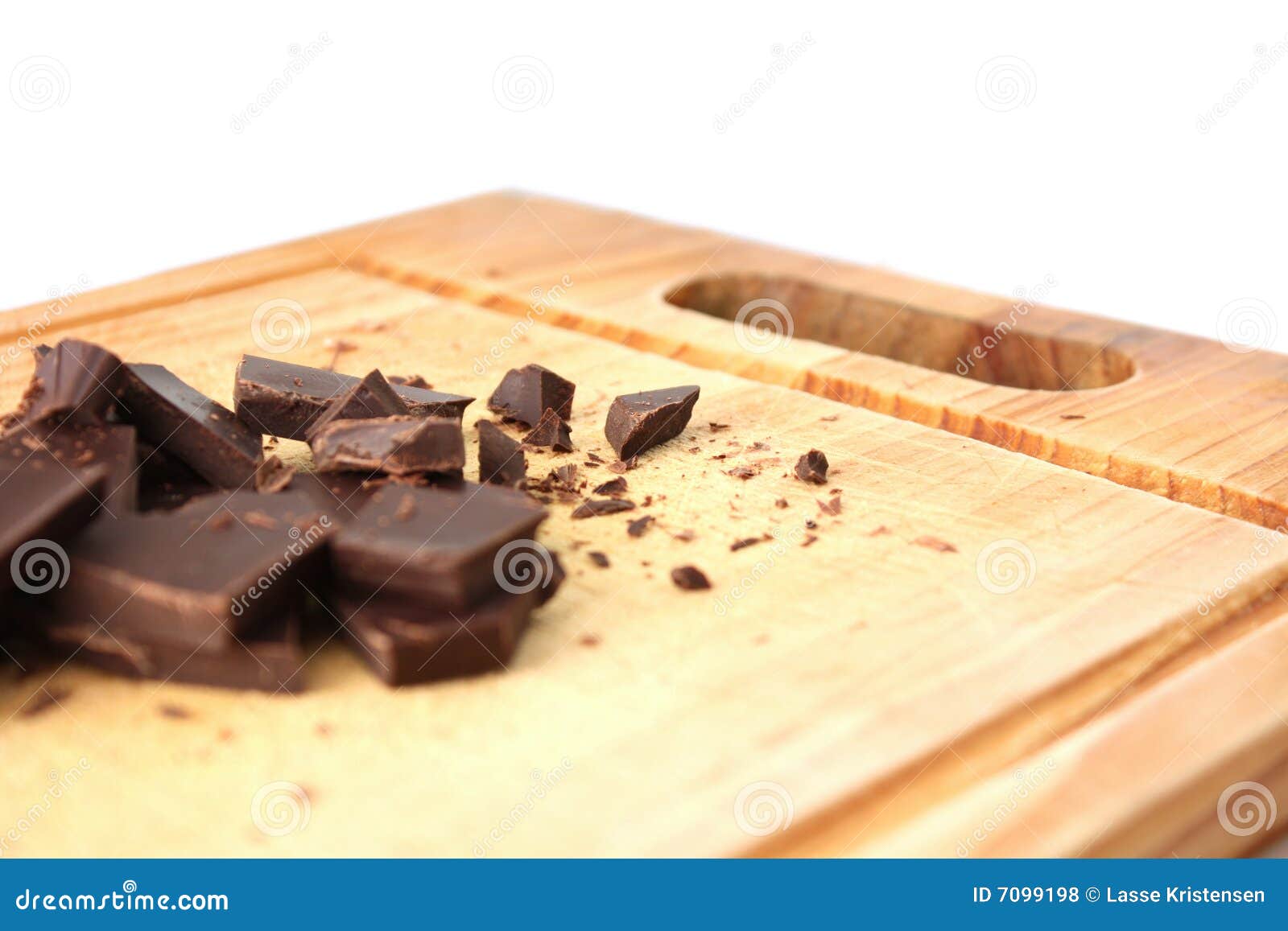 Dark chopped chocolate stock photo. Image of brown, bitter - 7099198