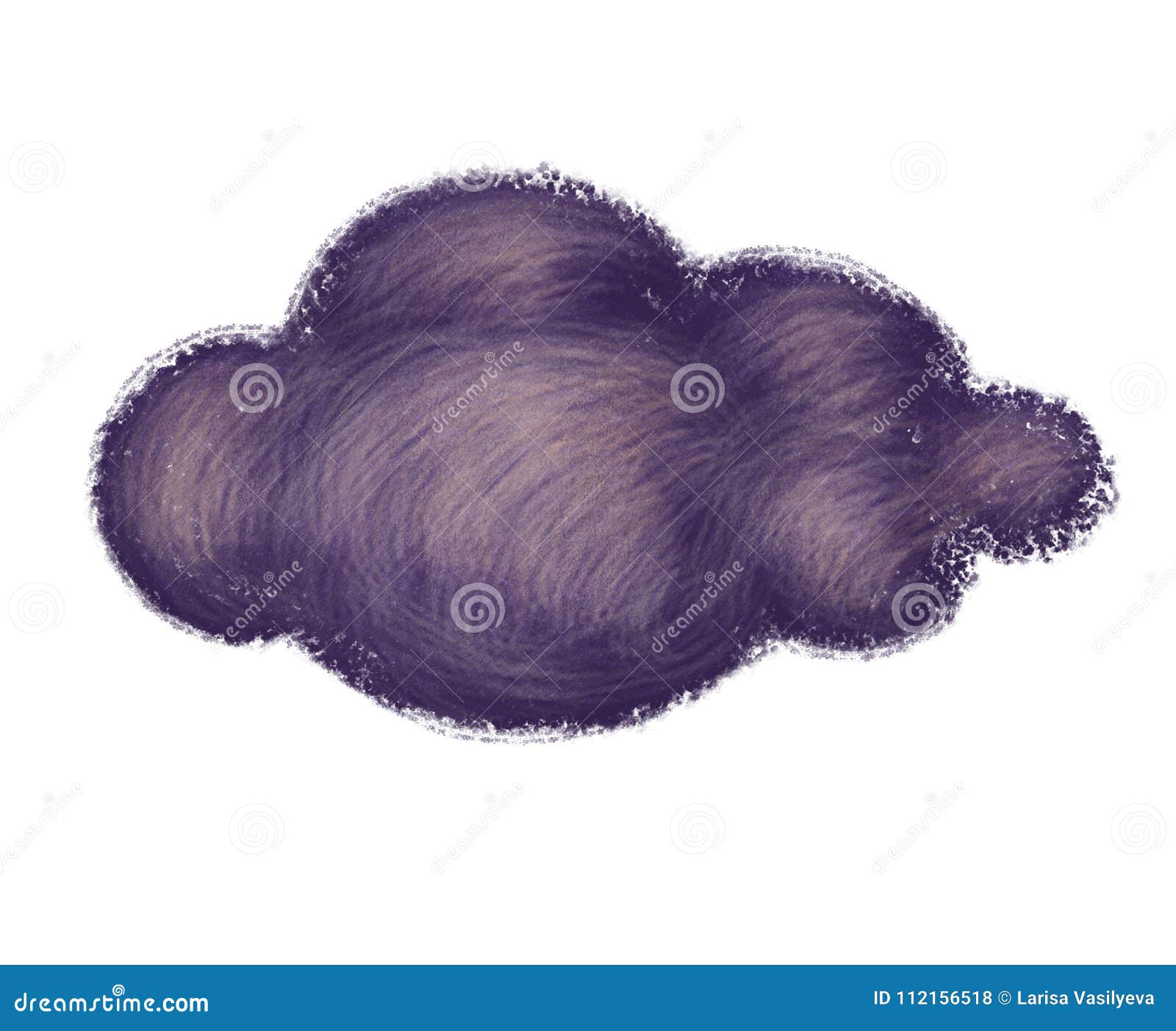 Dark cloud illustration stock illustration. Illustration of background ...