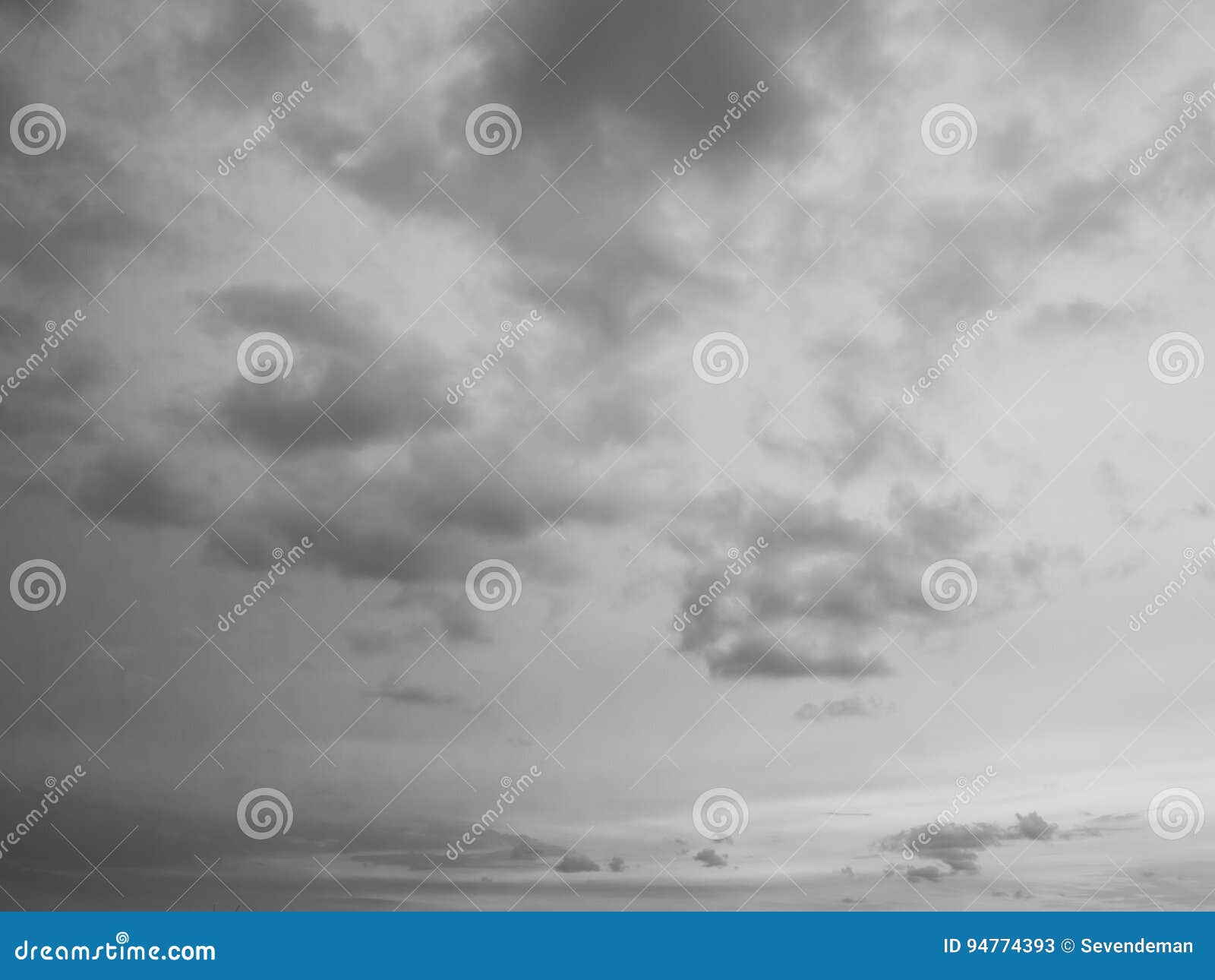 Dark Clouds of Coming Storm. Stock Image - Image of rain, pressure ...
