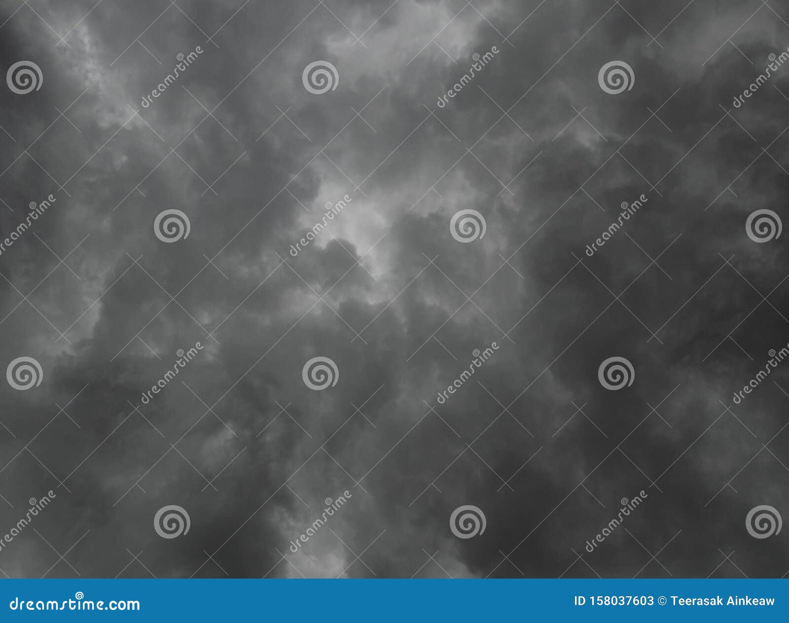 The Dark Clouds on Dramatic Sky Background before the Rainy Weather ...