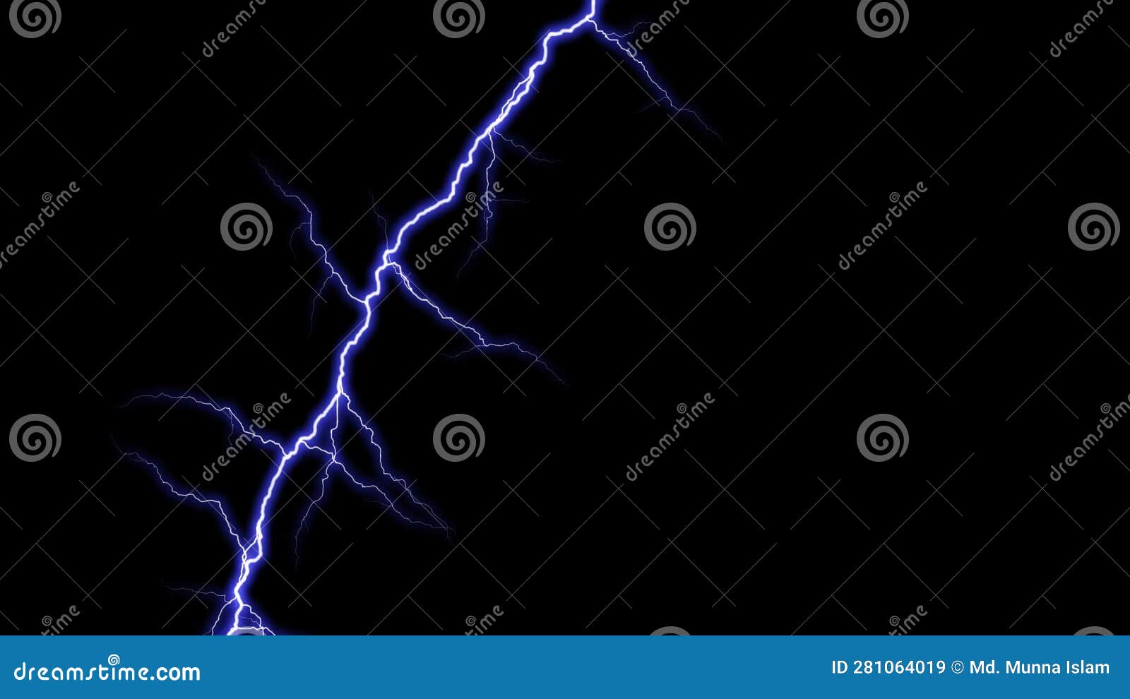 Thunder Storms Oceans Lightning Stock Image | CartoonDealer.com #294044701