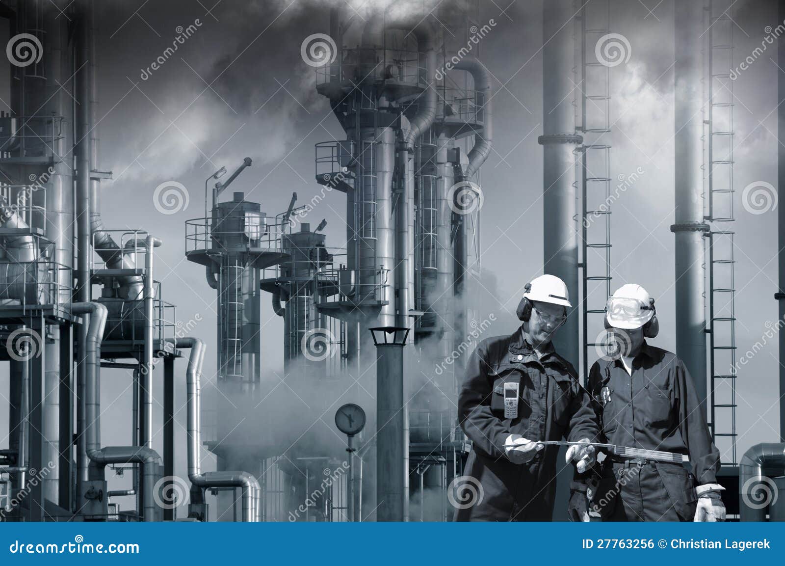 Dark Clouds Over Oil and Gas Industry Stock Photo - Image of ...