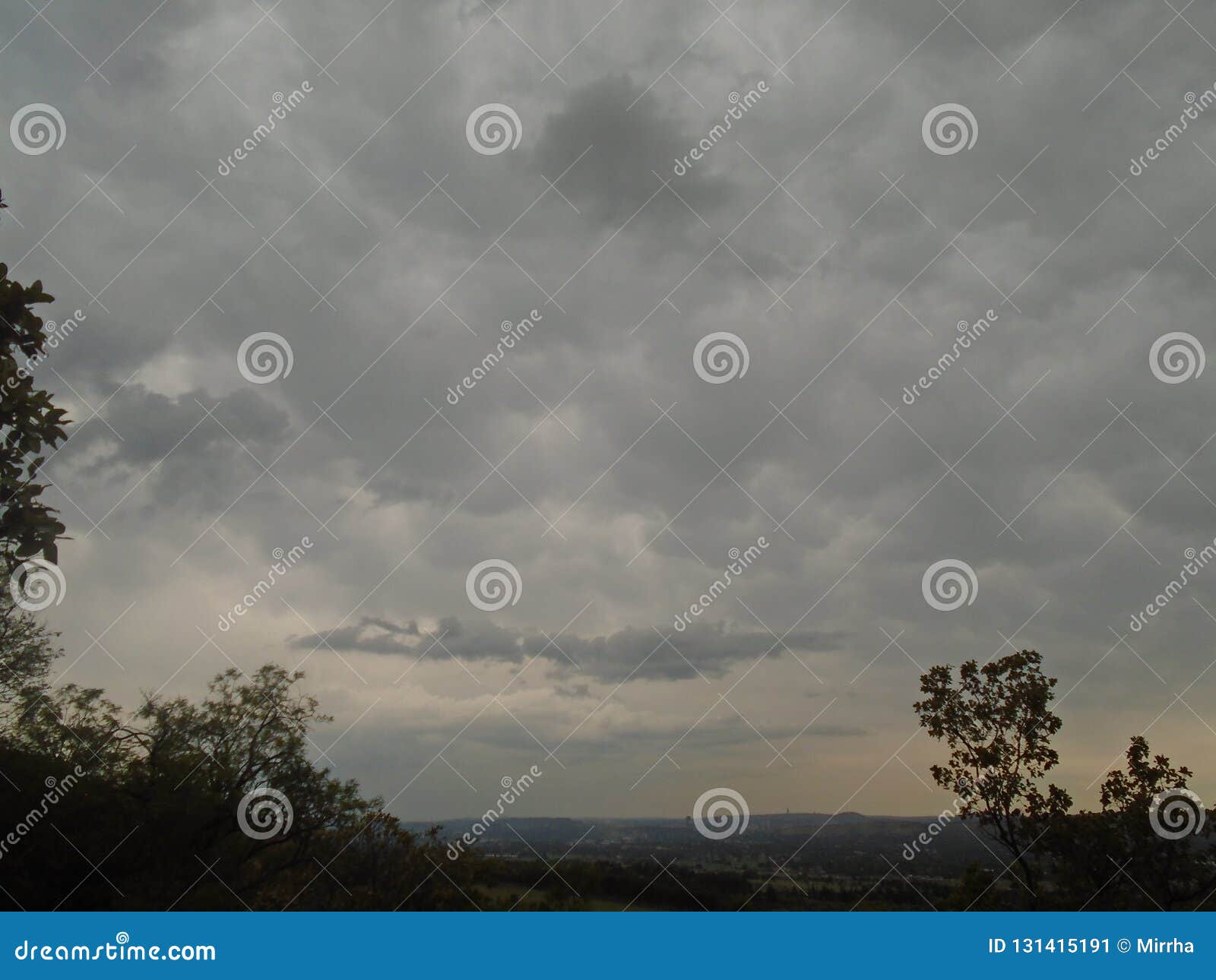 Dark, Cloudy Sky in the Morning Stock Image - Image of morning, heavy ...