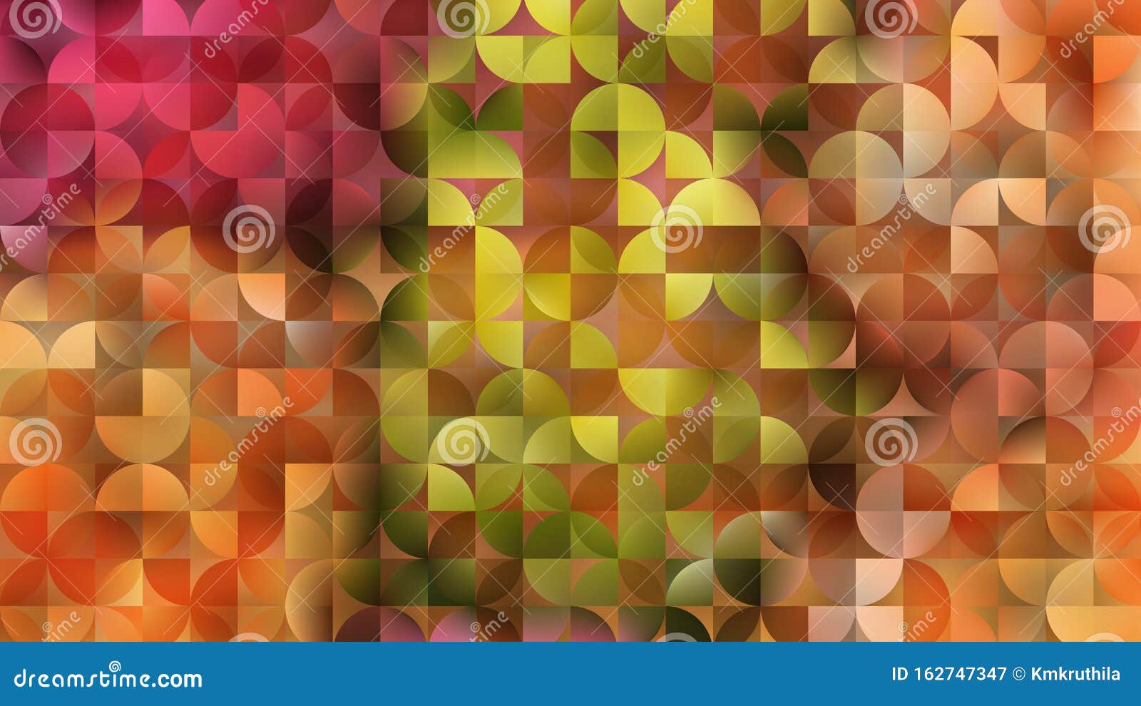 Dark Color Abstract Quarter Circles Background Vector Art Stock Vector ...