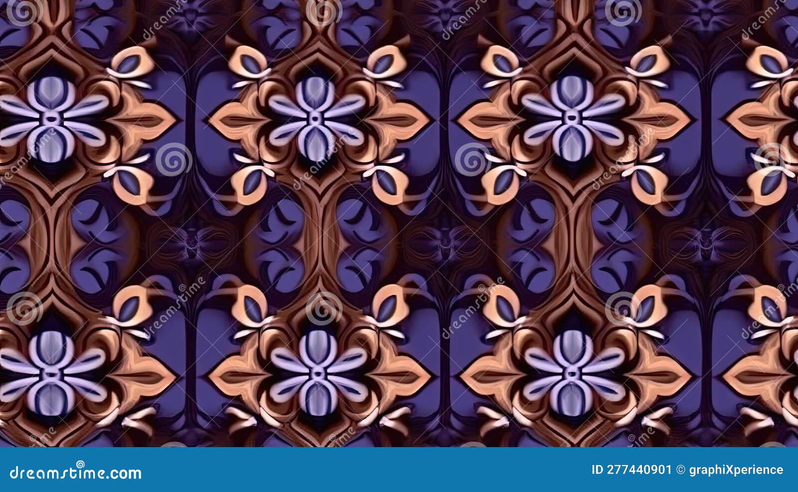 Dark Color Fabric Pattern Design Stock Illustration - Illustration of ...