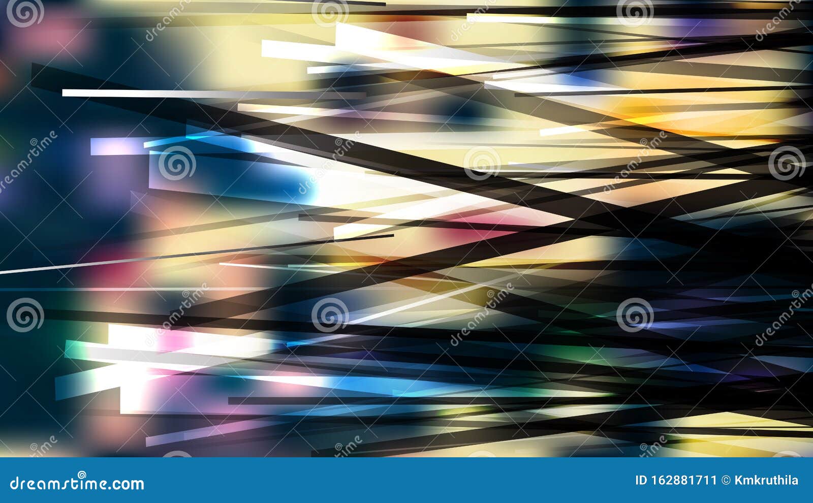 Dark Color Random Overlapping Lines Background Design Stock Vector ...