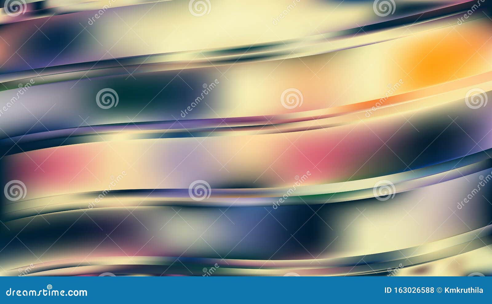 Dark Color Wavy Background Design Stock Vector - Illustration of curve ...