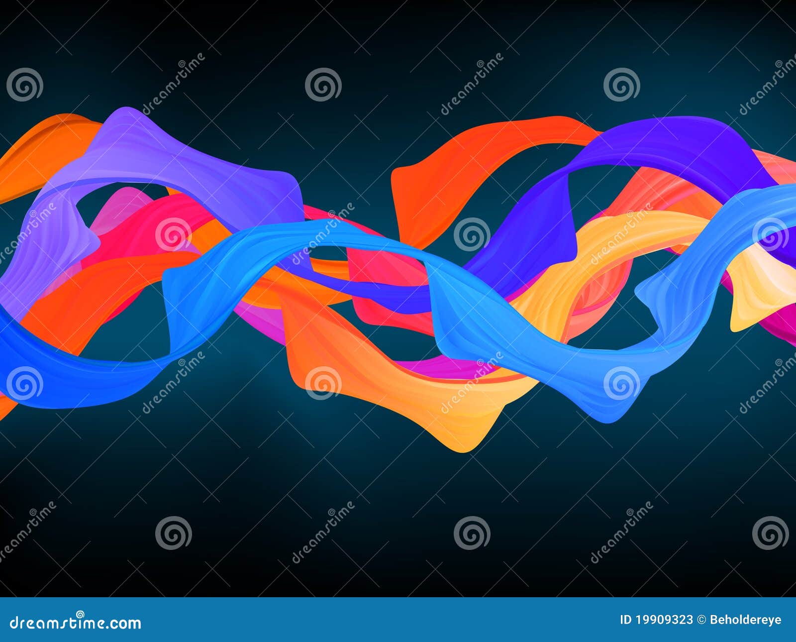 Dark Colorful Abstract Background. EPS 8 Stock Vector - Illustration of ...