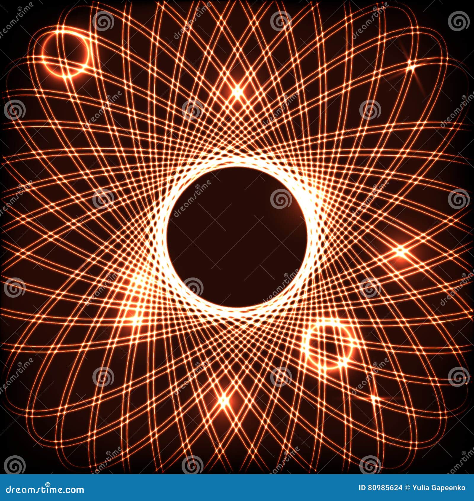 Dark Colorful Light Effect. Vector Illustration Stock Vector ...