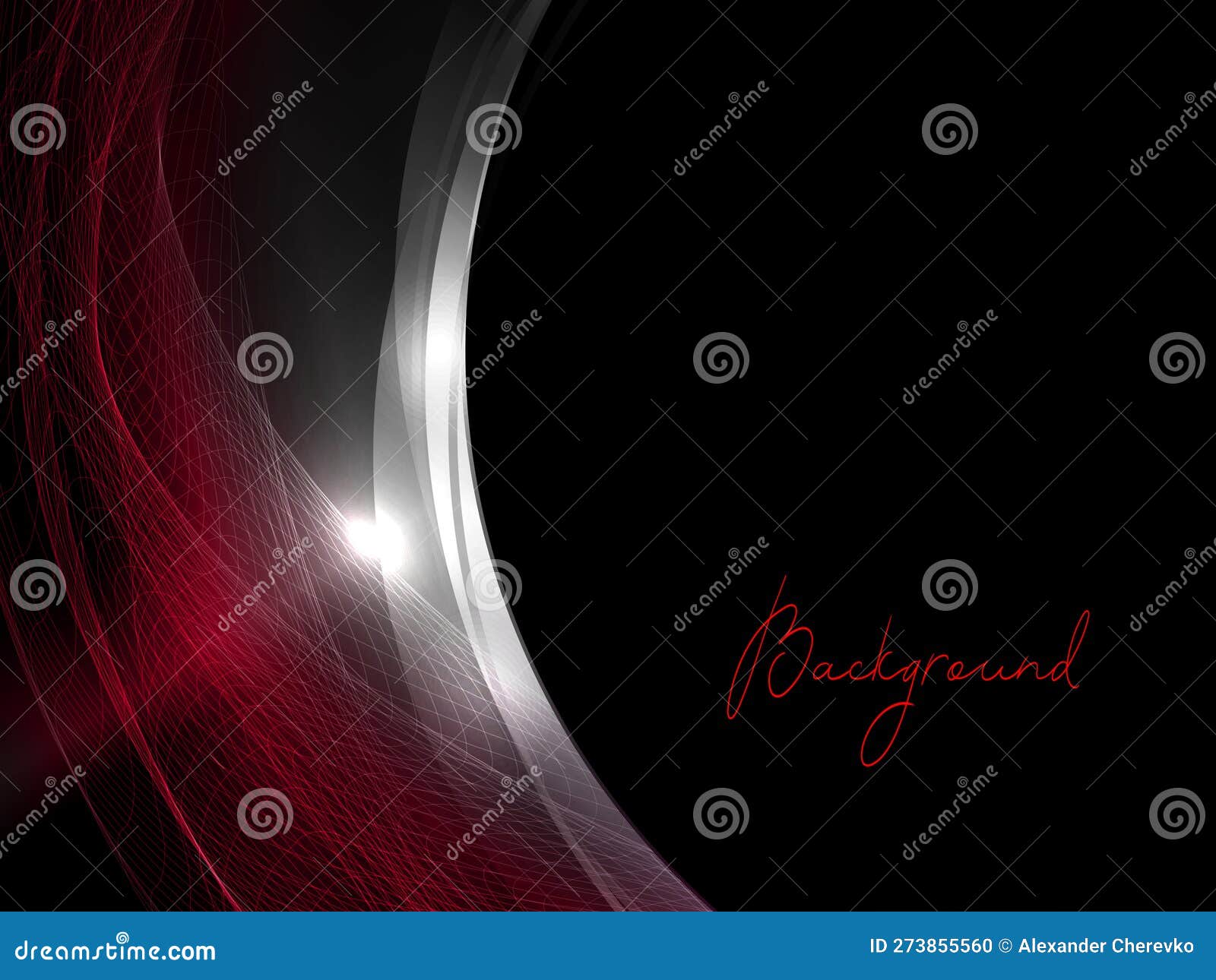 Dark Composition with Round Frame Element, Minimal Mesh Pattern Stock ...