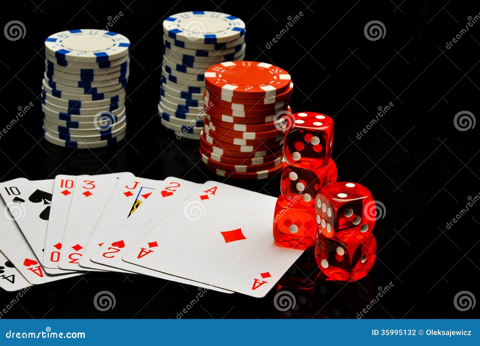 Dark Concept of Gambling Games Stock Photo - Image of risky, recreation ...