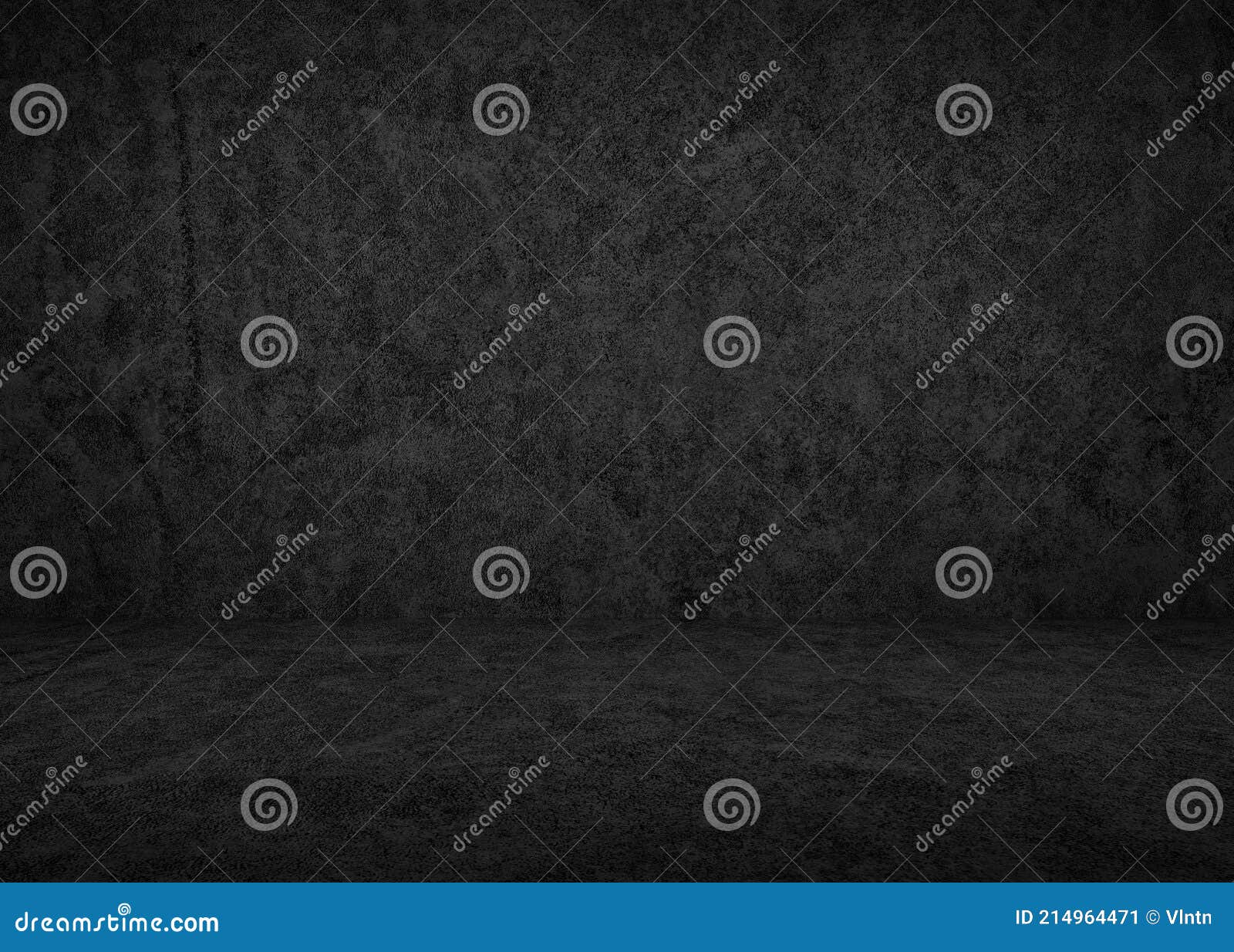 Dark concrete interior stock image. Image of plaster - 214964471