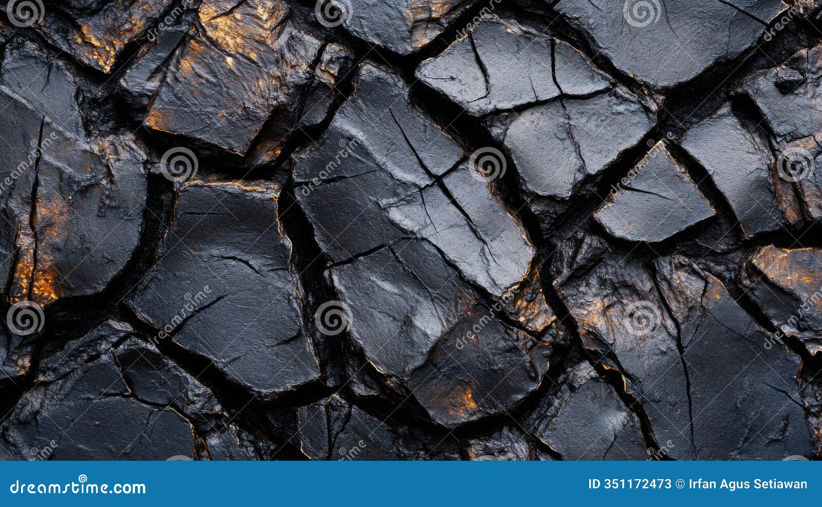 Dark Cracked Rock Surface Texture Background Stock Illustration ...