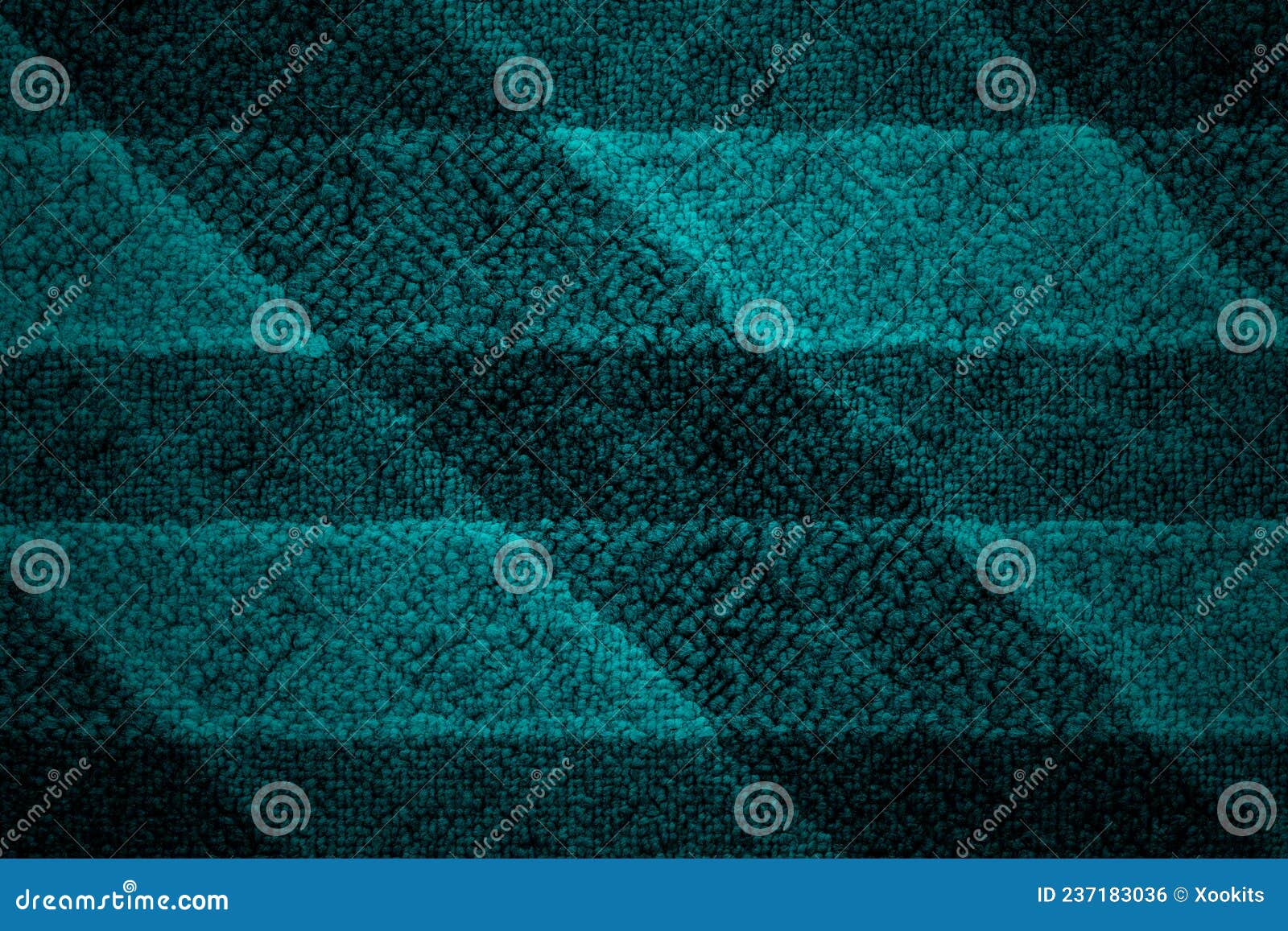 Dark Cyan Carpet Fabric Texture with Abstract Pattern for Background ...