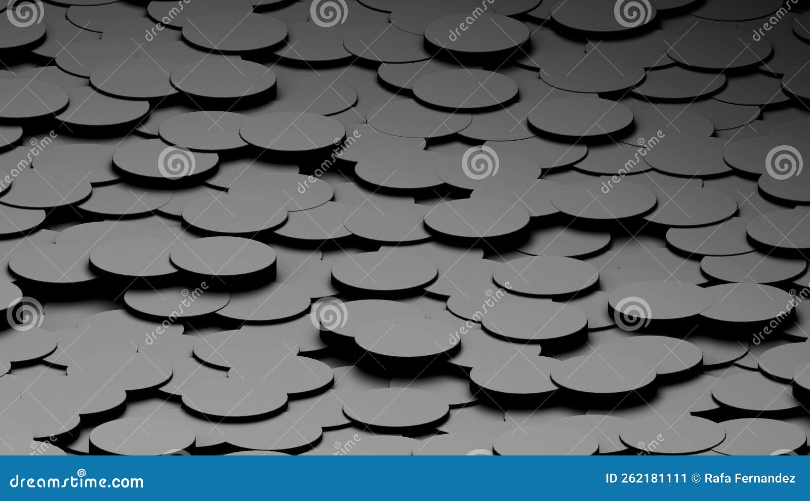 Dark Cylinder Wallpaper or Background.3d Render Stock Illustration ...