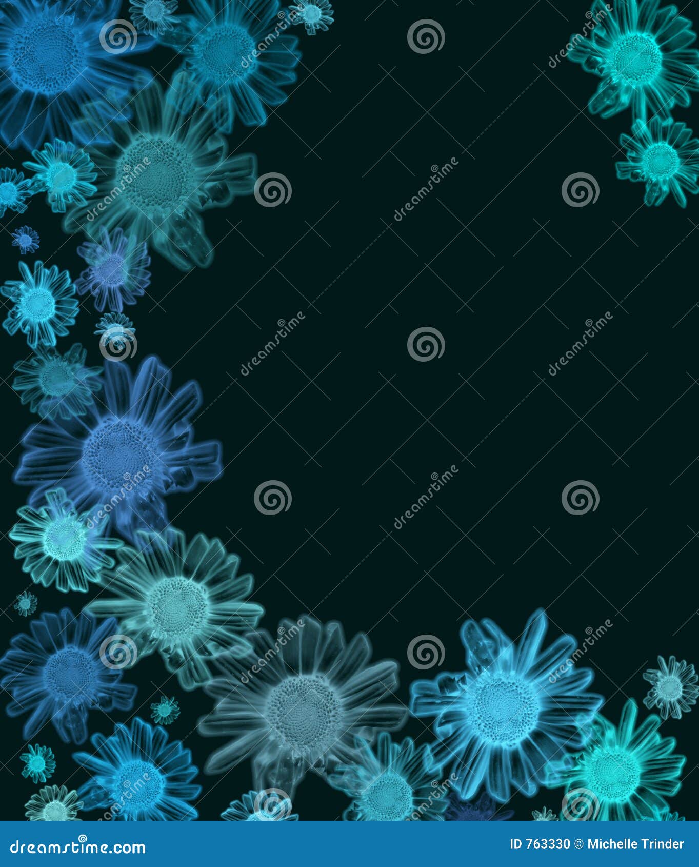 Dark daisy Background stock illustration. Illustration of abstract - 763330