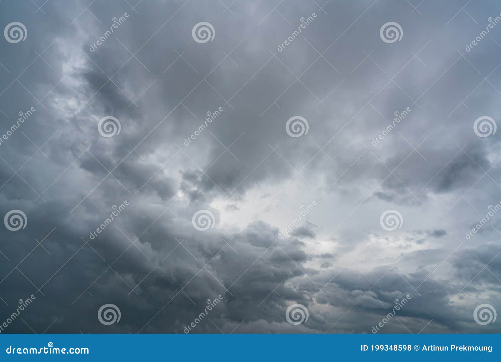Dark Dramatic Sky and Clouds. Background for Death and Sad Concept ...