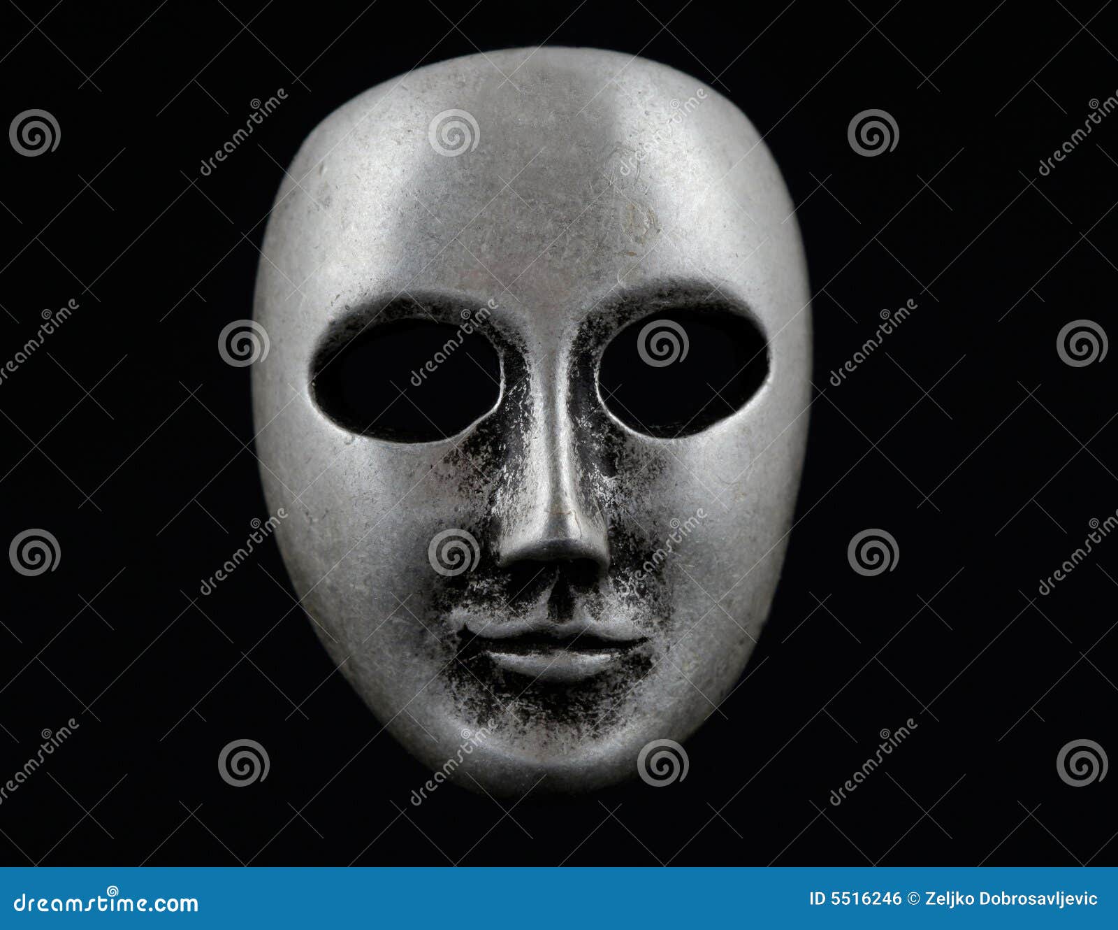 Mouthless Metal Mask