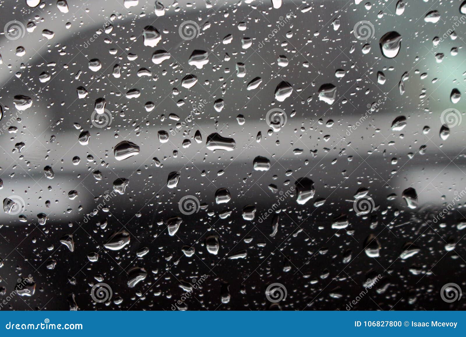 Falling raindrops stock photo. Image of dark, rain, detail - 106827800