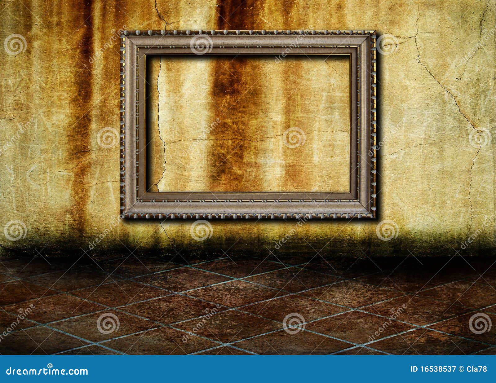 Dark frame stock illustration. Illustration of decorative - 16538537