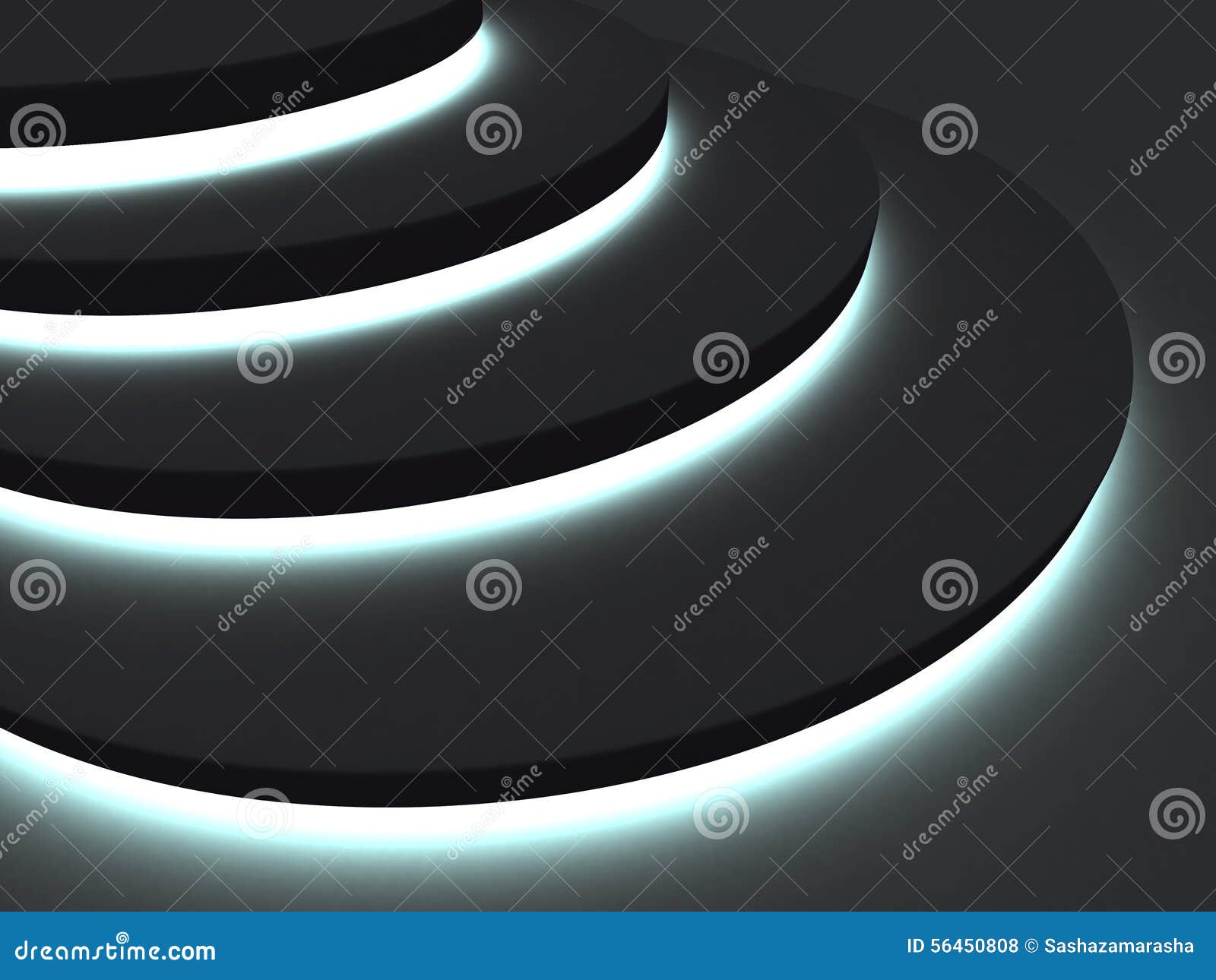 Dark Futuristic Design Shine Background Stock Illustration ...