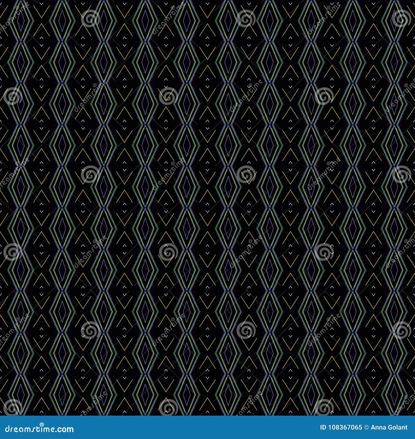 Dark Geometric Pattern in Repeat. Fabric Print. Seamless Background ...