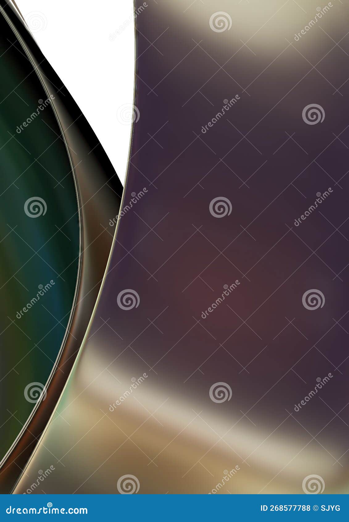 Dark Gold Thin Metal Twisting and Bending Abstract, Dramatic, Modern ...