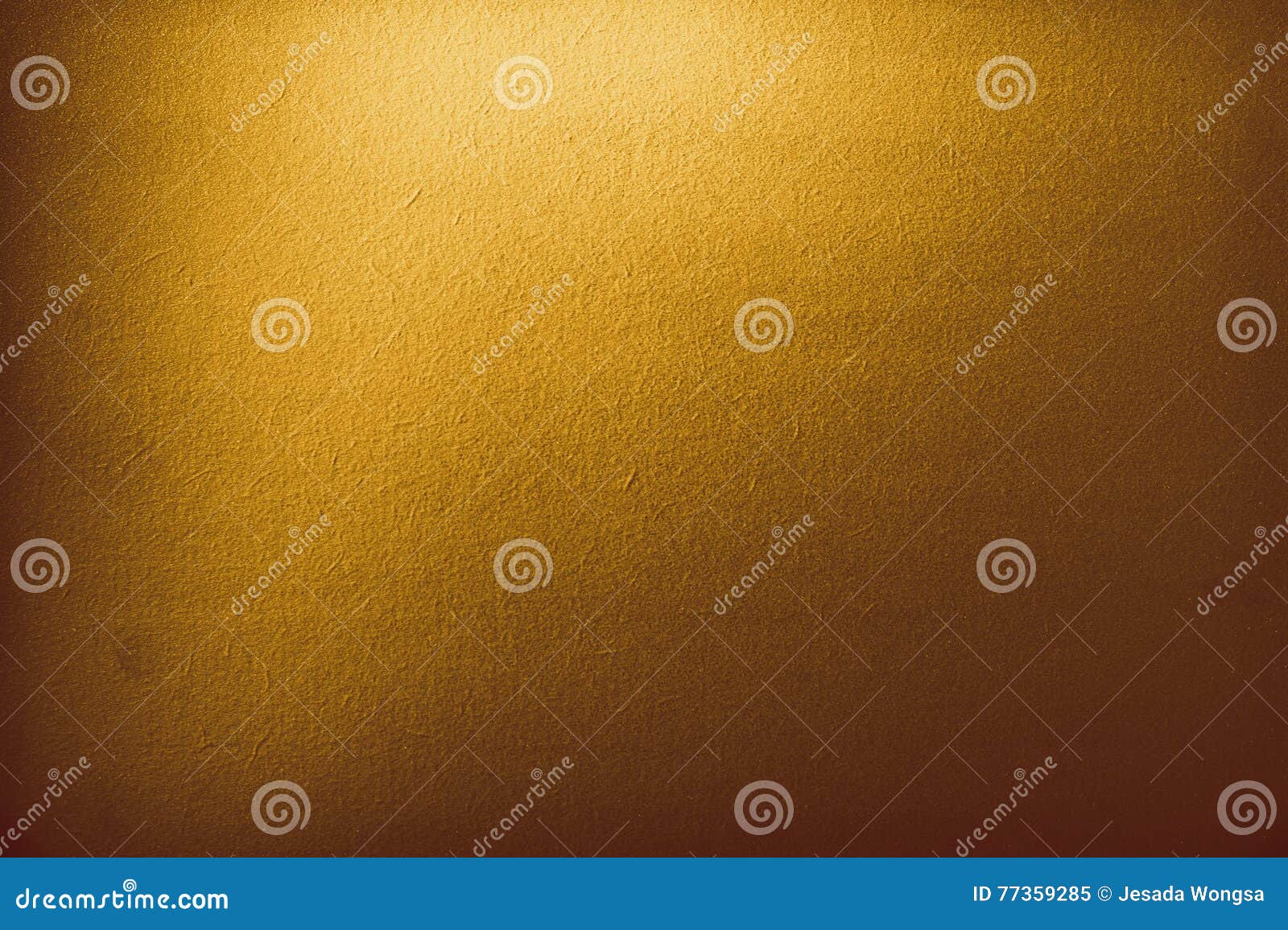 Dark Golden Gradient Background with Spotlight Stock Image - Image of ...