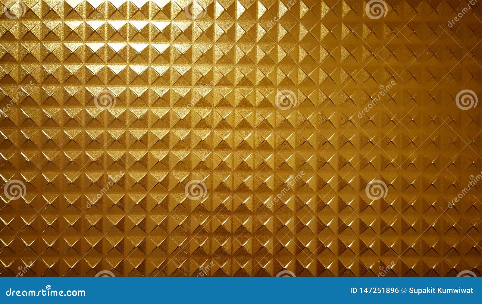 Dark Golden Squares Shape Abstract Background Stock Photo - Image of ...
