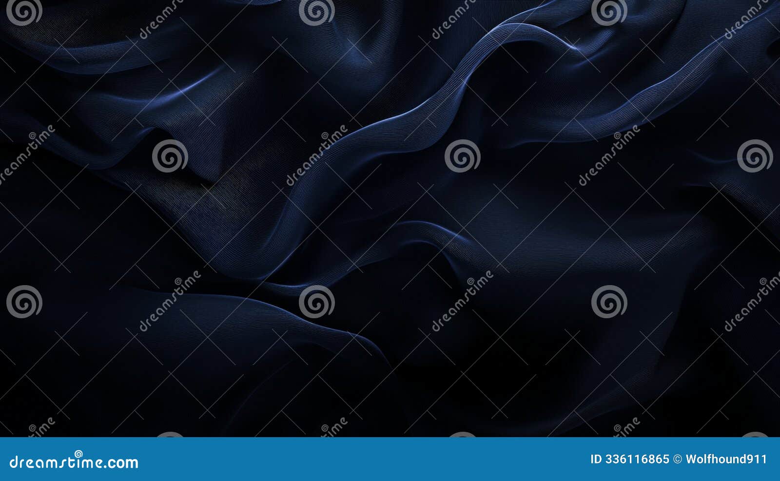 A Dark Gradient Background Shifting from Deep Midnight Blue To Rich ...