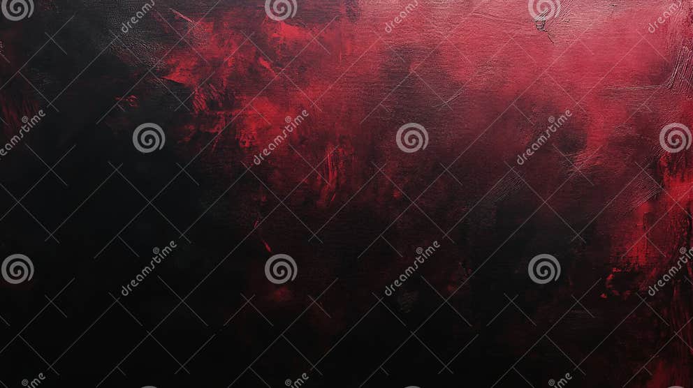 A Dark Gradient of Rich Wine Red Transitioning To Black, with Subtle ...
