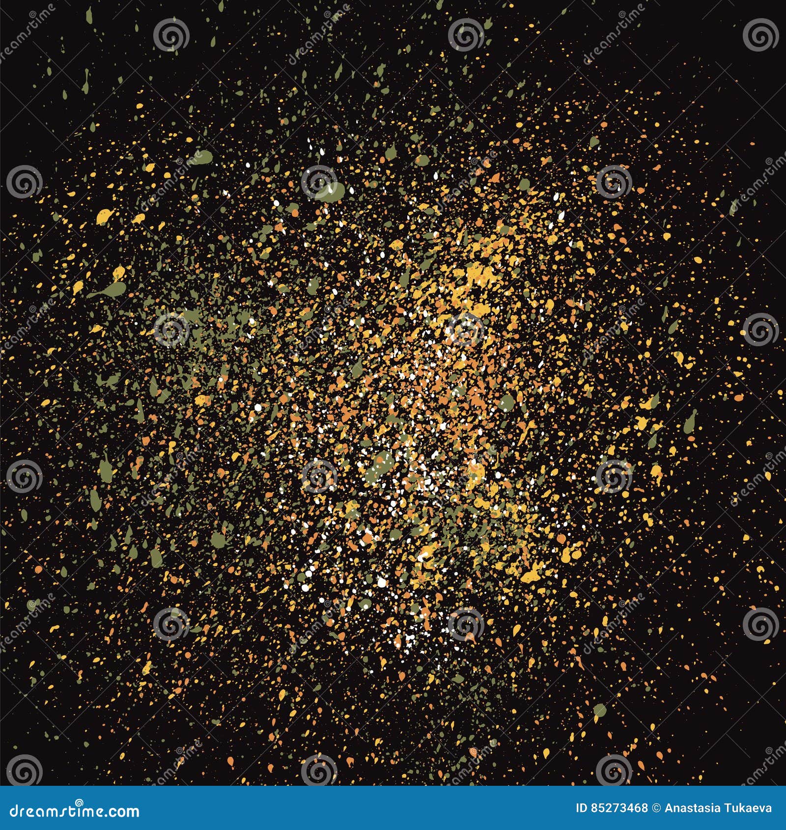 Dark Grainy Texture on Black Background. Stock Vector - Illustration of ...