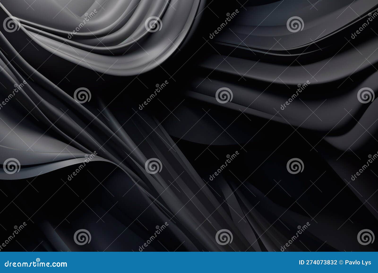 Dark Gray Abstract Modern Background. AI Generated Stock Illustration ...