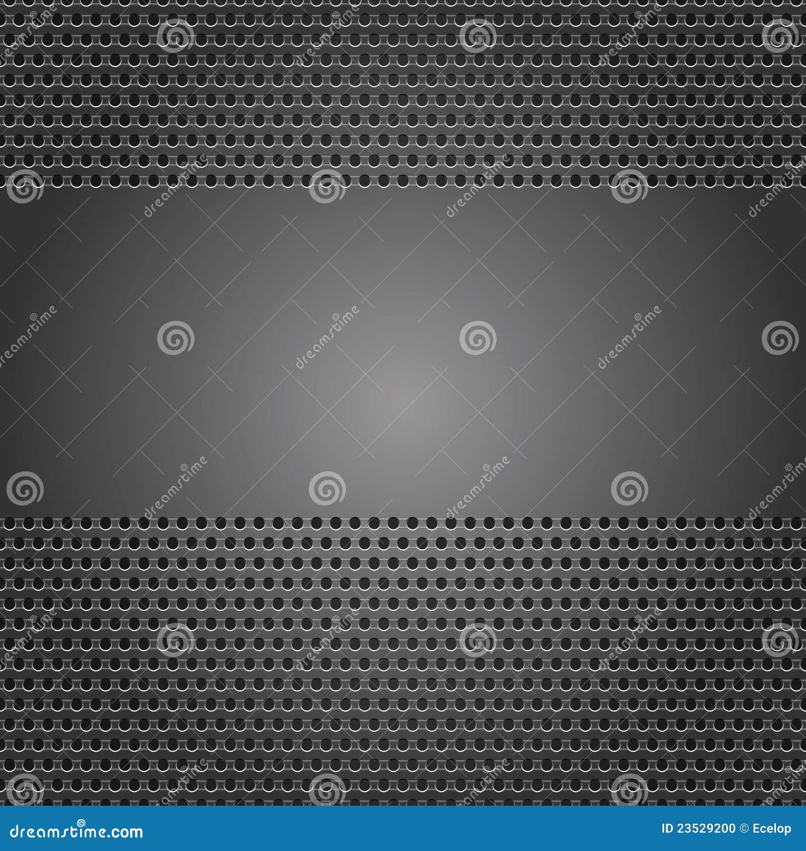 Perforated Sheet Panel Seamless Texture, 3D Illustration Map For ...