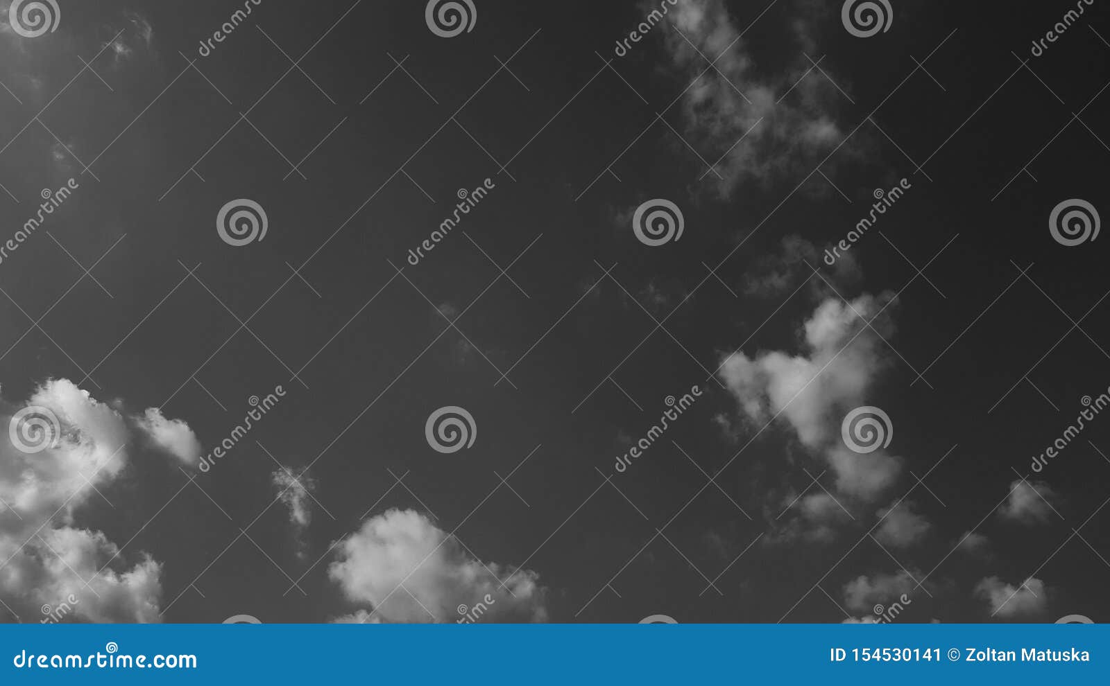 Dark Gray Dramatic Sky Whith Clouds Summer Cloudscape Natural ...