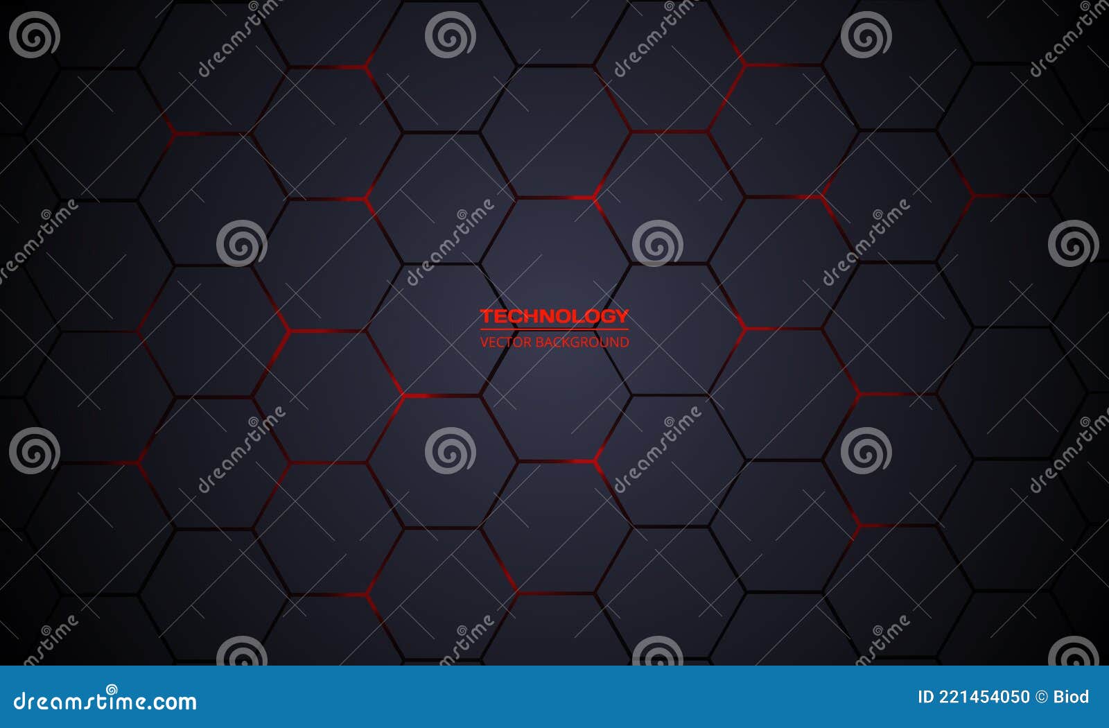 Dark Gray Hexagonal Technology Vector Abstract Background. Stock Vector - Illustration of design ...