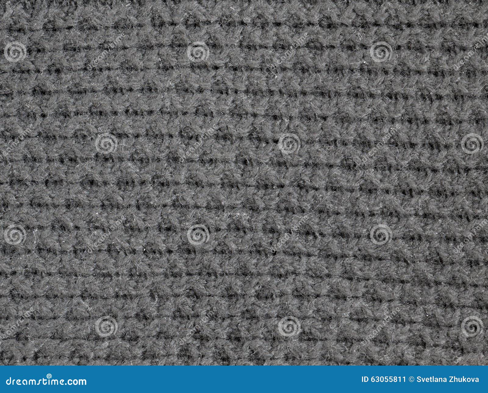 Dark gray knitted fabric stock image. Image of weather - 63055811