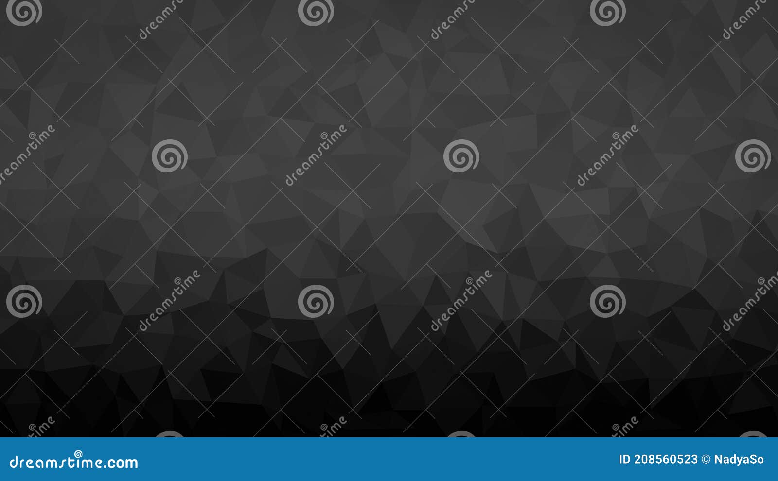 Dark Gray Low Poly Gradient Background Stock Illustration ...
