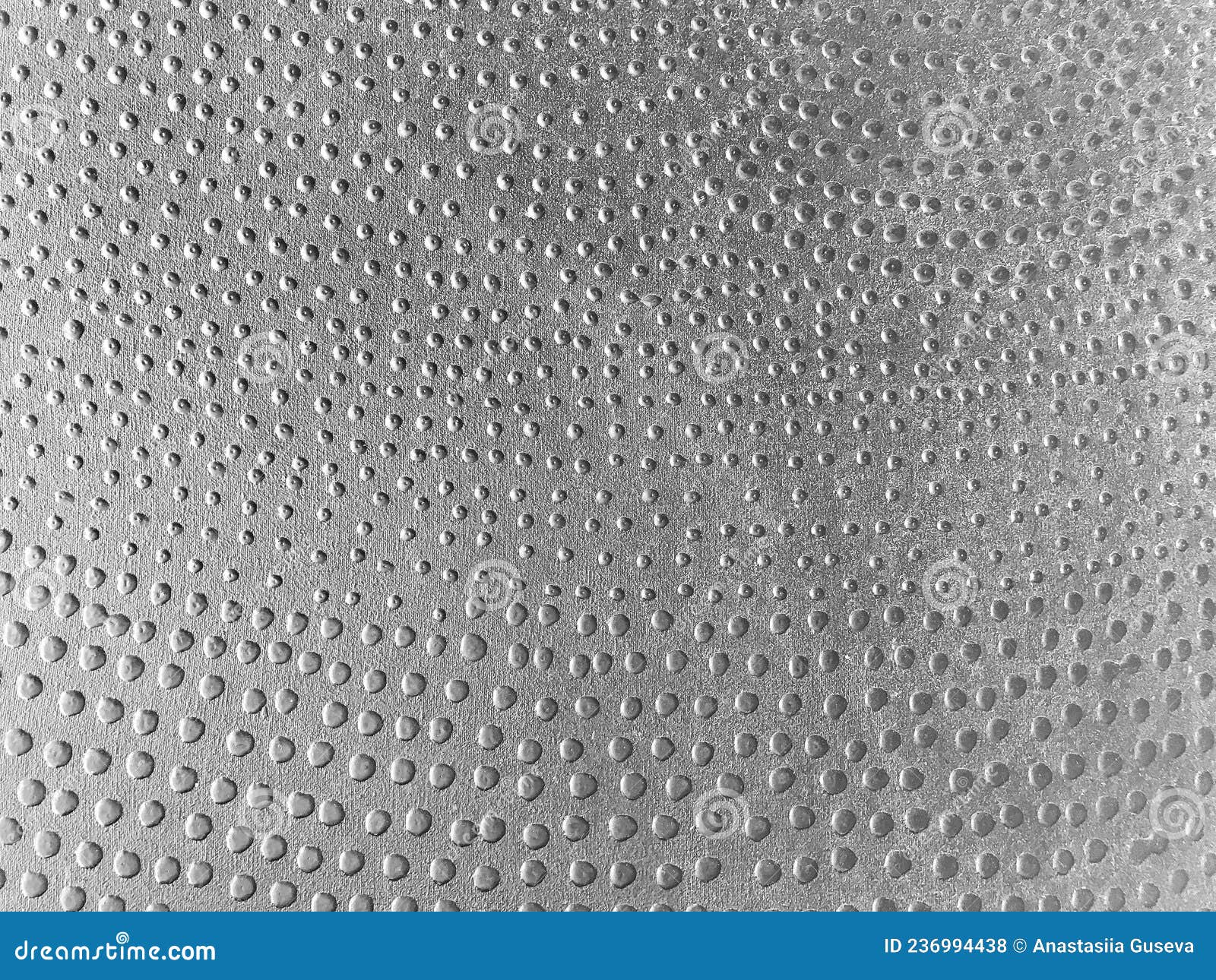 Dark Gray Perforated Texture Background. Silver Spotted Pattern Art ...